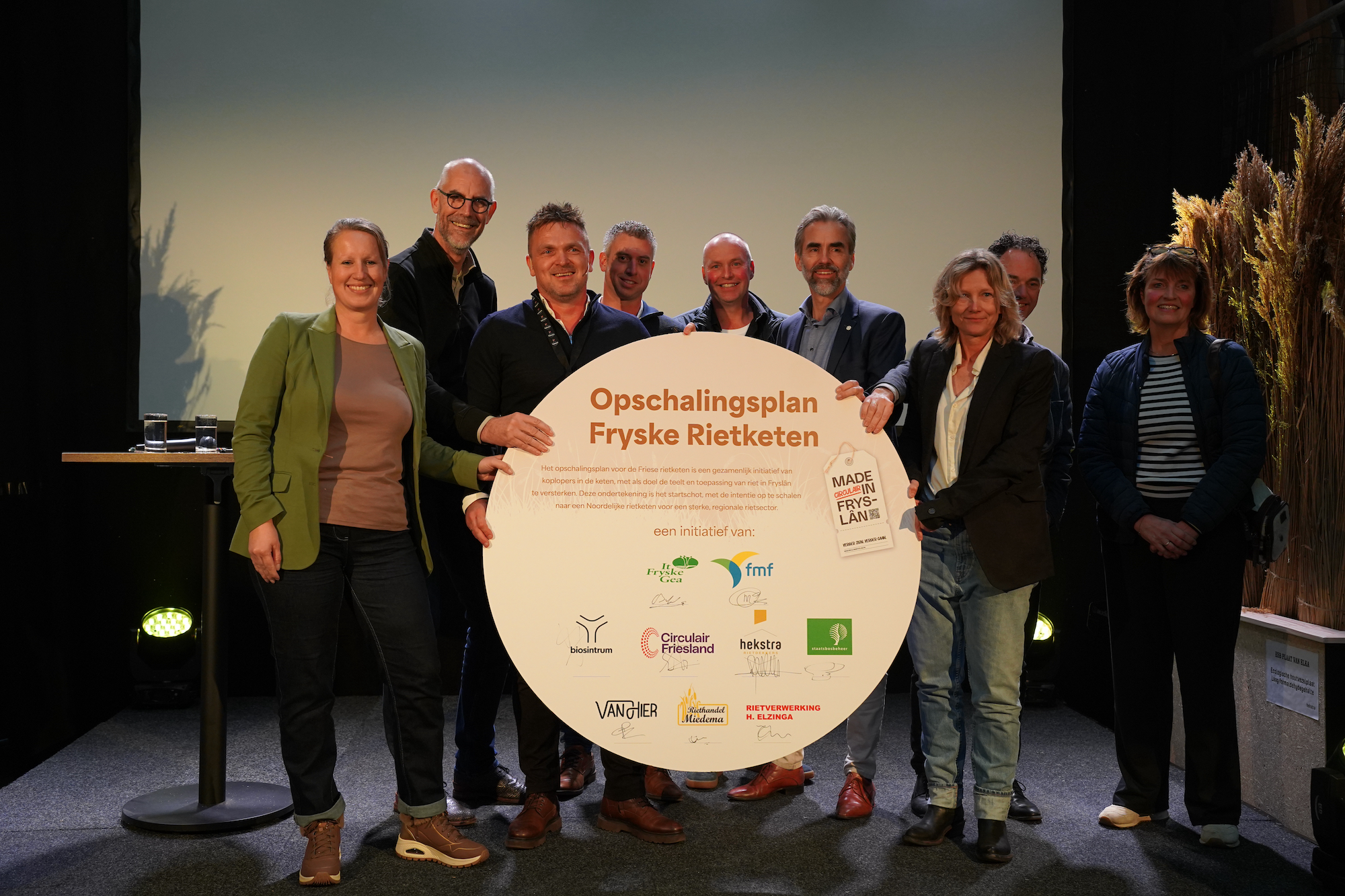 Opschalingsplan Fryske Rietketen ondertekend - Toekomstbestendige ...